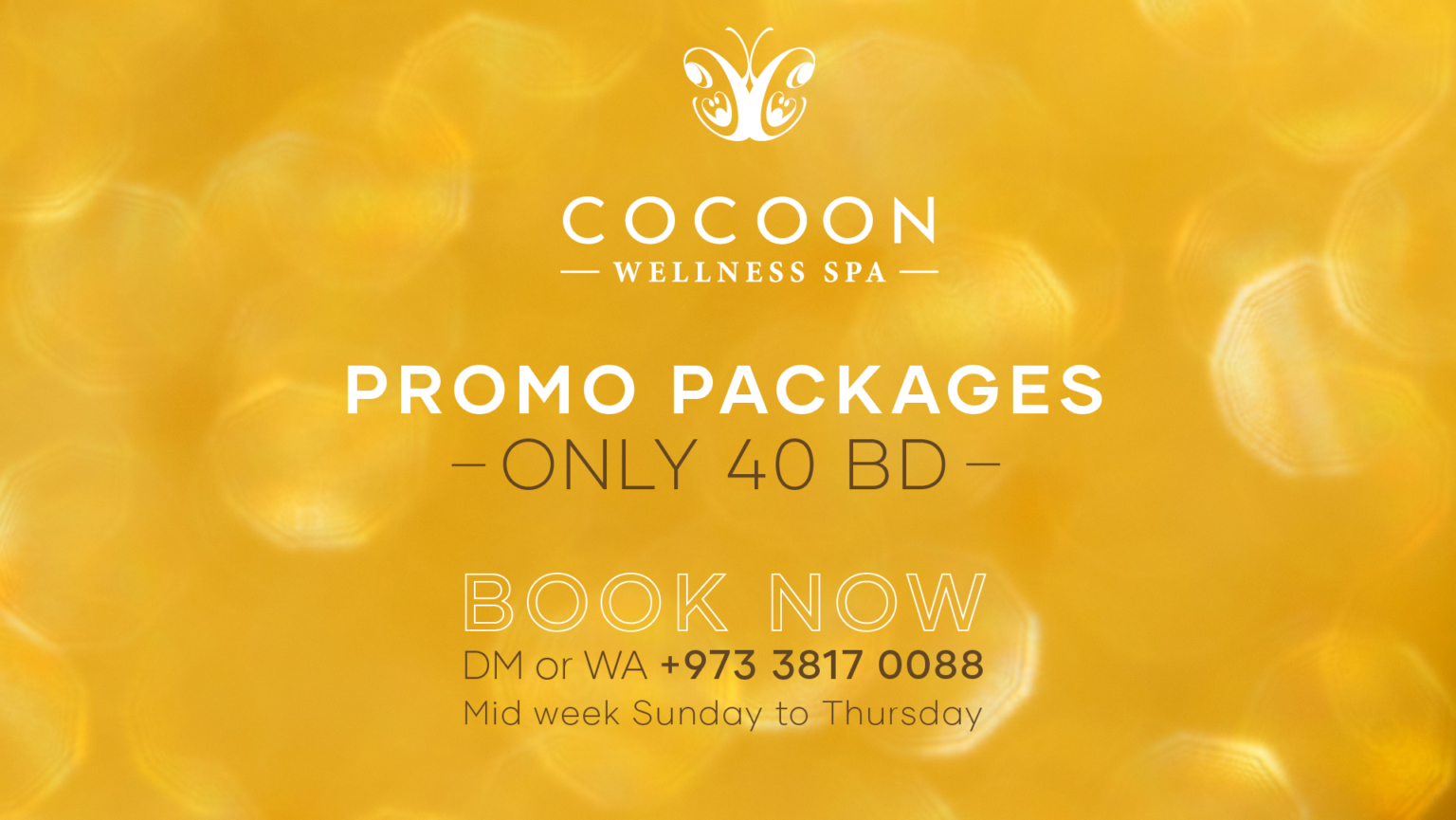 Promotions - Cocoon Wellness Spa
